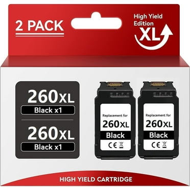 Replacement PG-260XL PG 260 XL CL-261XL CL 261 XL High Yield Ink ...