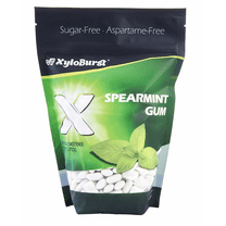 Free Shipping! XyloBurst Xylitol Green Tea Chewing Gum 500 Count Jar ...