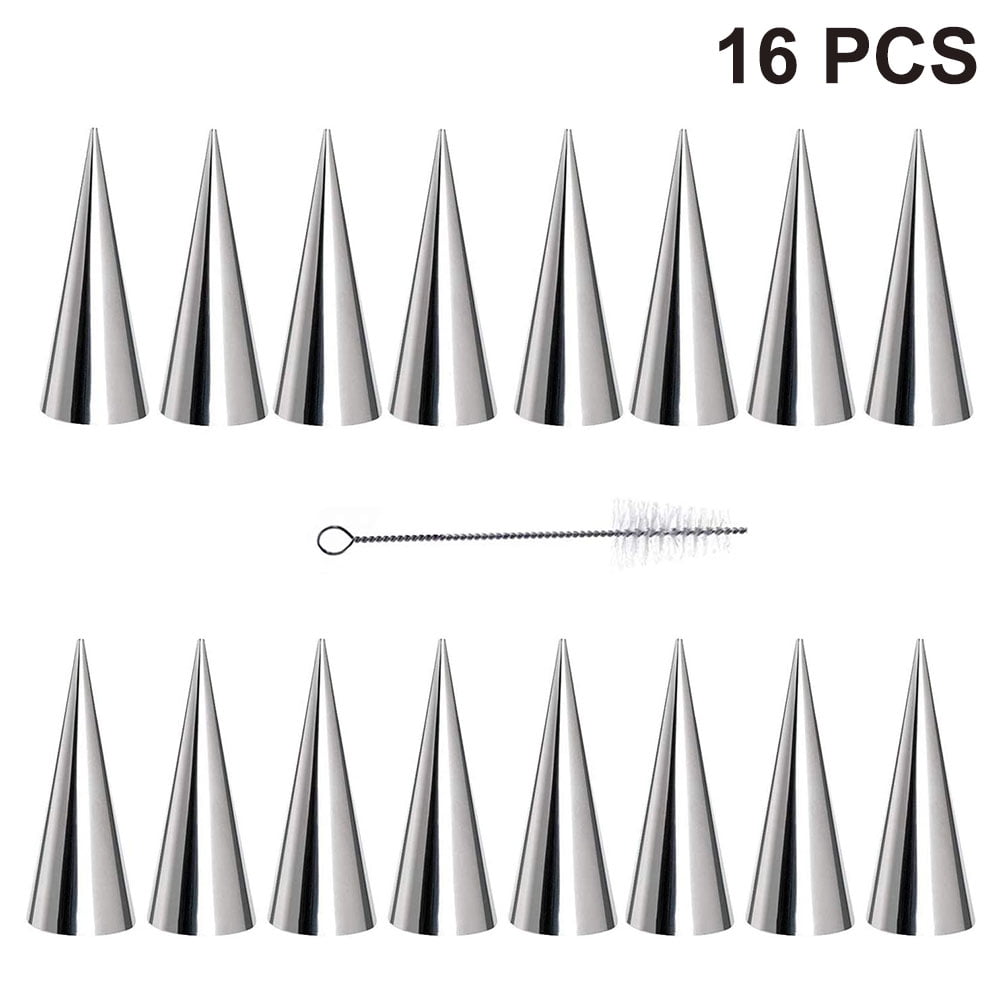 Click here for Jiarry 16 Pack Cream Horn Molds  5.5 Inch Baking C... prices