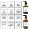 12Pcs Bathroom Labels for Organizing Bottles and Storage Box Waterproof ...
