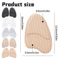HomelyJoy Invisible Forefoot Orthopedic Pads, 1 Pair Non Slip Silicone ...