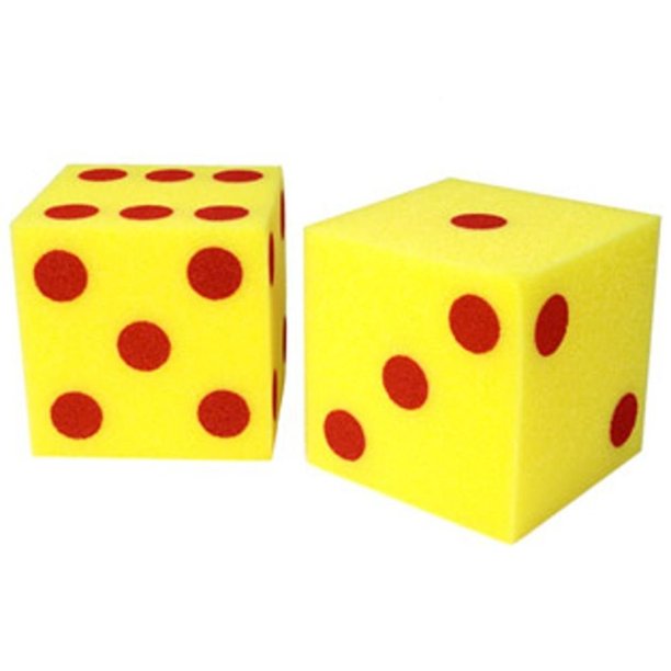 Learning Resources Giant Soft Cubes, Set of 6 Cubes, 5+ - Walmart.com ...