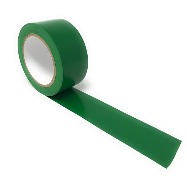 APT, (Green, 2?? Width, 36 Yds Length), PVC Marking Tape, Premium Vinyl ...