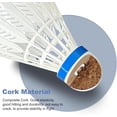 Badminton Shuttlecocks Nylon Badminton Shuttlecocks Birdies Durability ...