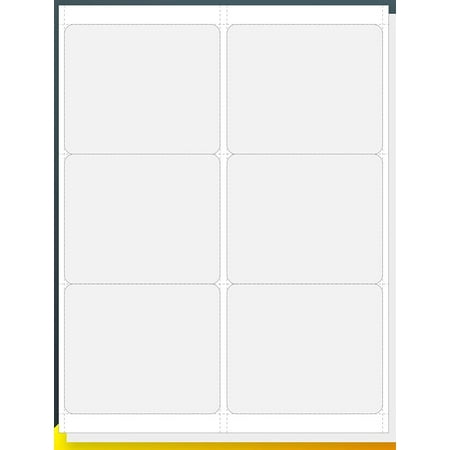 iLable 6UP 4" x 3-1/3" Shipping,Address,Mailing&Barcode Labels for ...