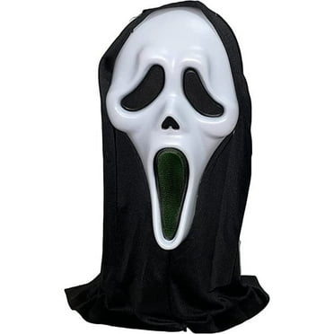 Fun World Adult Halloween Ghost Face Mask - Officially Licensed Scary ...