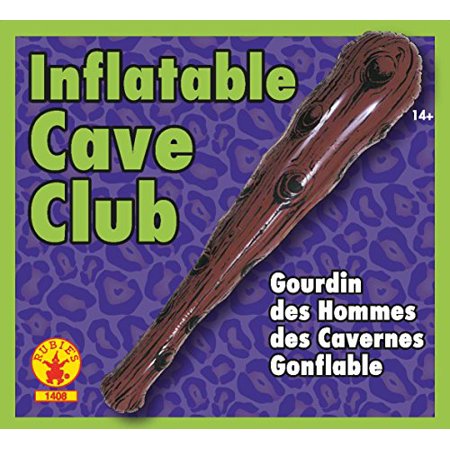 Inflatable Caveman Club Costume Prop 36 Inches Neanderthal Fred ...