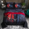 Gusuhome 7-Pc Spiderman Kids Comforter Set, Full Size, Reversible ...