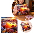 5D Full Drill Beach Diamond Painting Kit Rhinestone Art Craft for ...