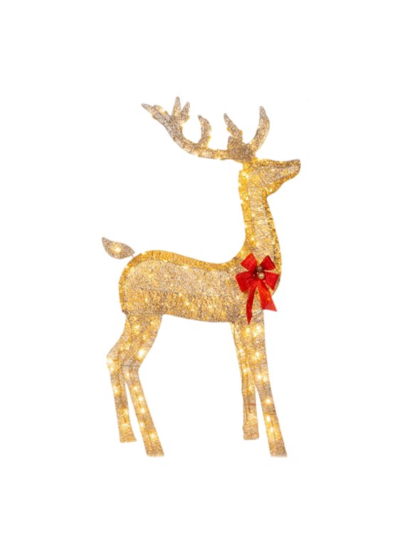 Outdoor Reindeer Decor in Outdoor Christmas Decorations - Walmart.com