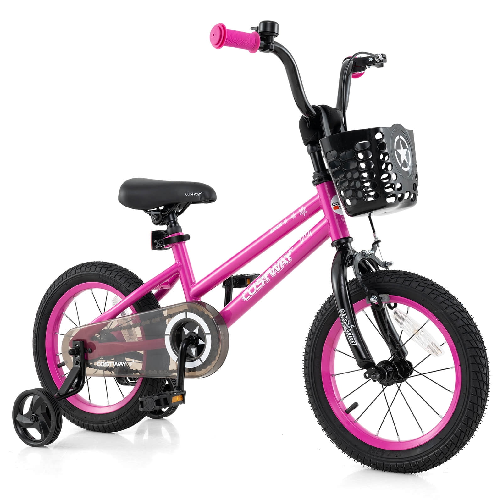 Click here for Costway 14 Kids Bike With Training Wheels Adjustab... prices