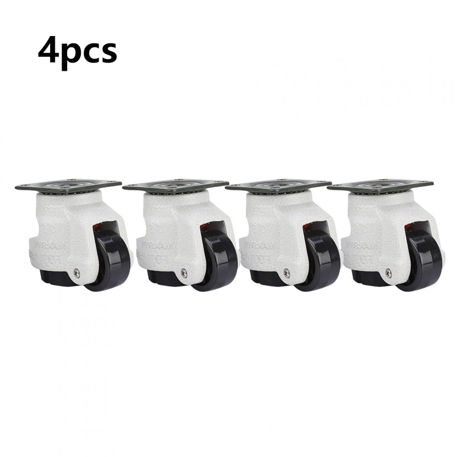 ESTINK 4pcs 1.5 Retractable Leveling Caster Industrial Machine Caster ...