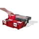 Keter 18-inch Cantilever Toolbox, Resin Tool and Hardware Storage, Red ...