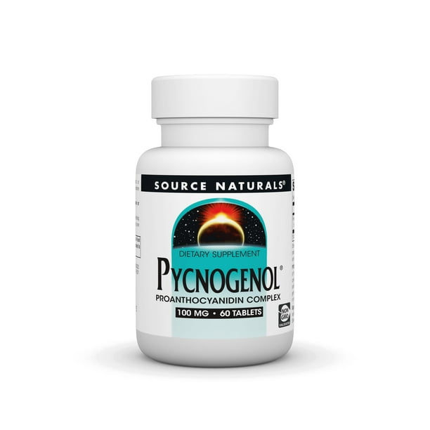 Suplemento Source Naturals Pycnogenol 60 comprimidos | Walmart en línea