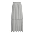 Skirts for Women Versatile High Waisted A Line Midi Skirt for Everyday ...