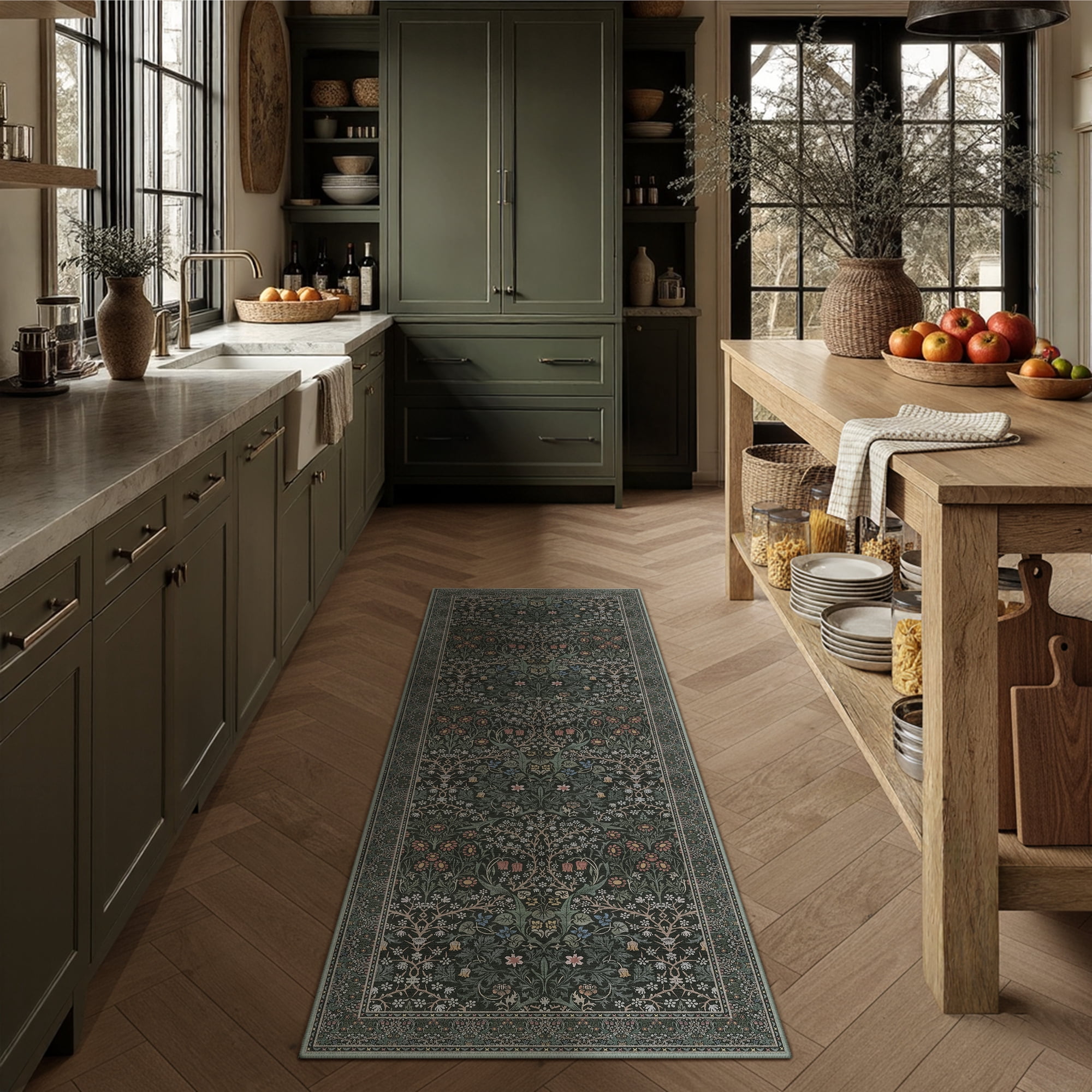 Click here for Berthmeer 2x6 Washable Runner Rugs For Hallway Bed... prices