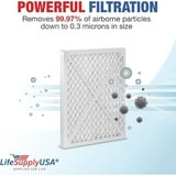 LifeSupplyUSA True HEPA Filter Replacement Compatible with Hunter 30212 ...