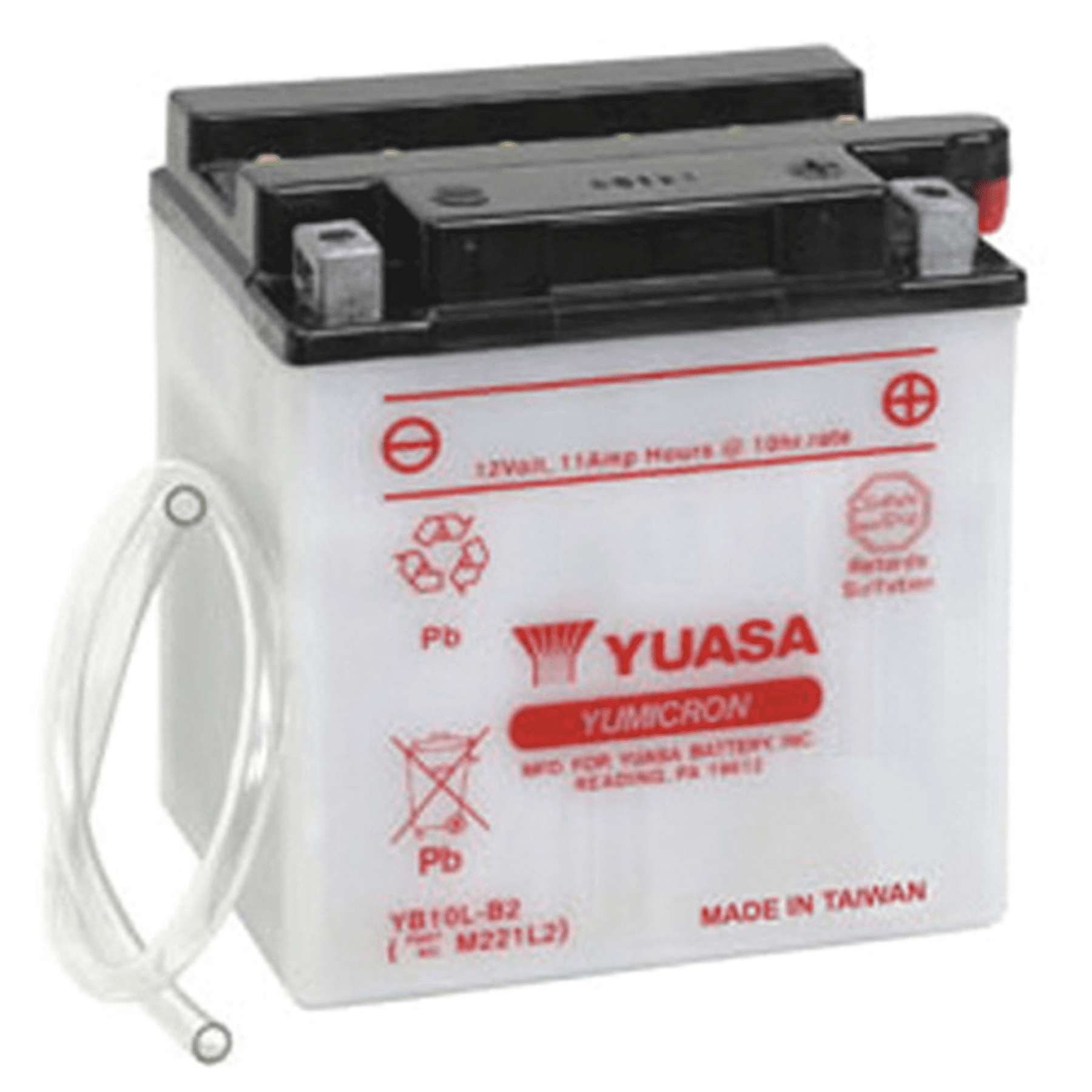YUASA YB10L-B2 YUMICRON-12 VOLT BATTERY - Walmart.com - Walmart.com