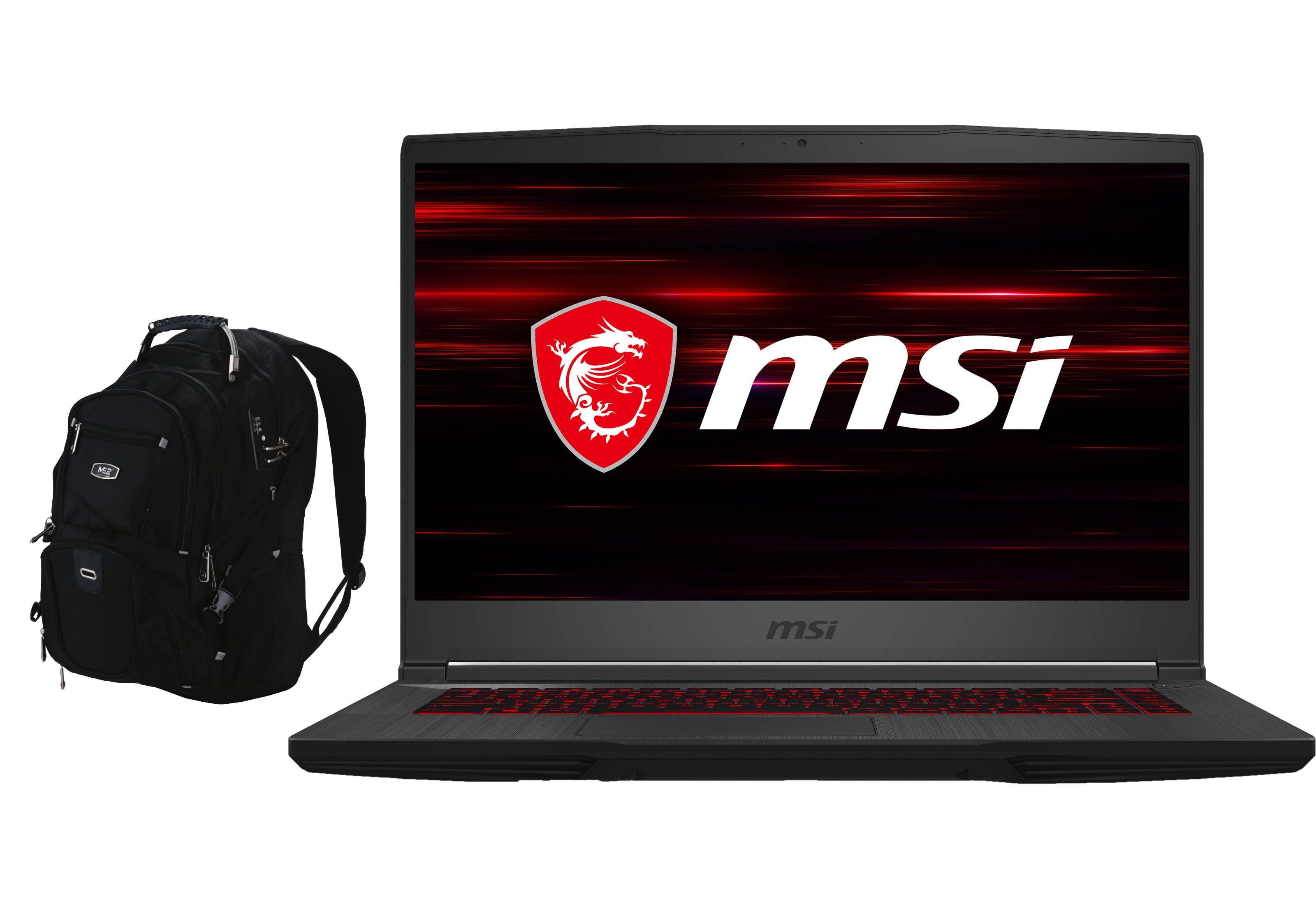MSI GF63 Thin Gaming & Entertainment Laptop (Intel i5-10500H 6-Core, 15 ...