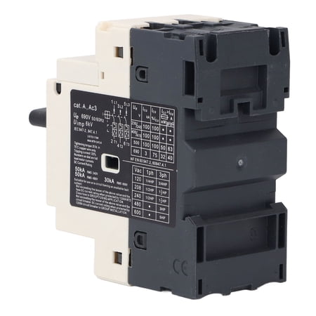 Motor Protection Switch, AC690V 2.5-4A Dial Adjustment Motor Circuit ...