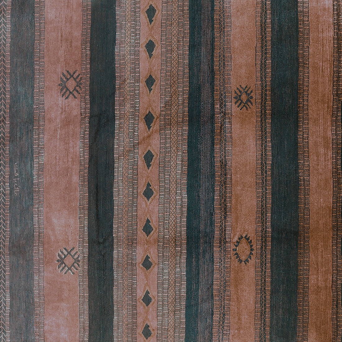 Ahgly Company Machine Washable Indoor Square Solid Turquoise Blue ...