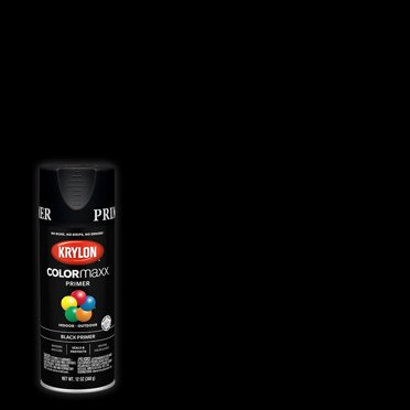 ColorPlace Gloss Spray Paint, Black - Walmart.com