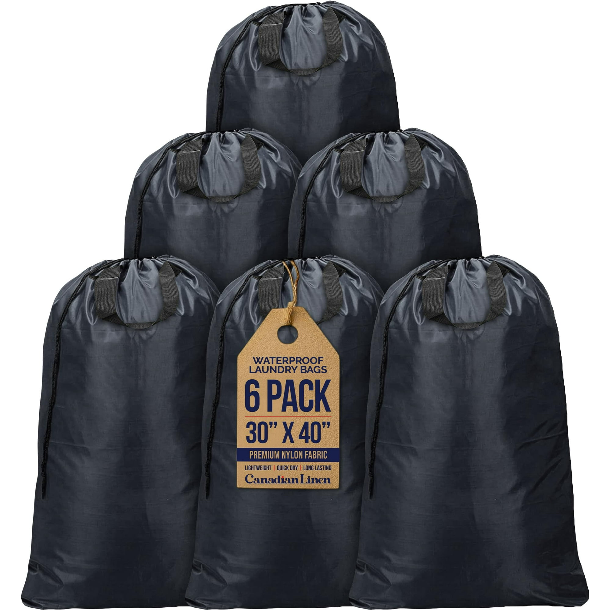 Click here for Canadian Linen Nylon Laundry Bags  Xl 30X40  6 Pac... prices
