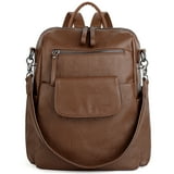 UTO Women's Fashion Backpack Purse Vegan Leather Multipurpose Design ...