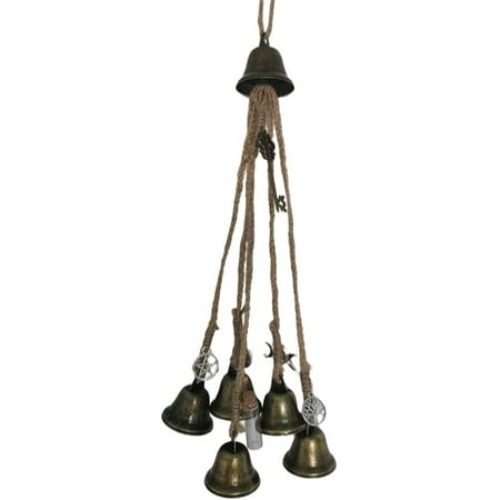 Witch Bells Garden Door Protection Wind Chimes Feng Shui Hanging Bells ...