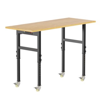 WORKPRO 2-in-1 48-Inch Workbench and Cabinet Combo with Light, Steel ...