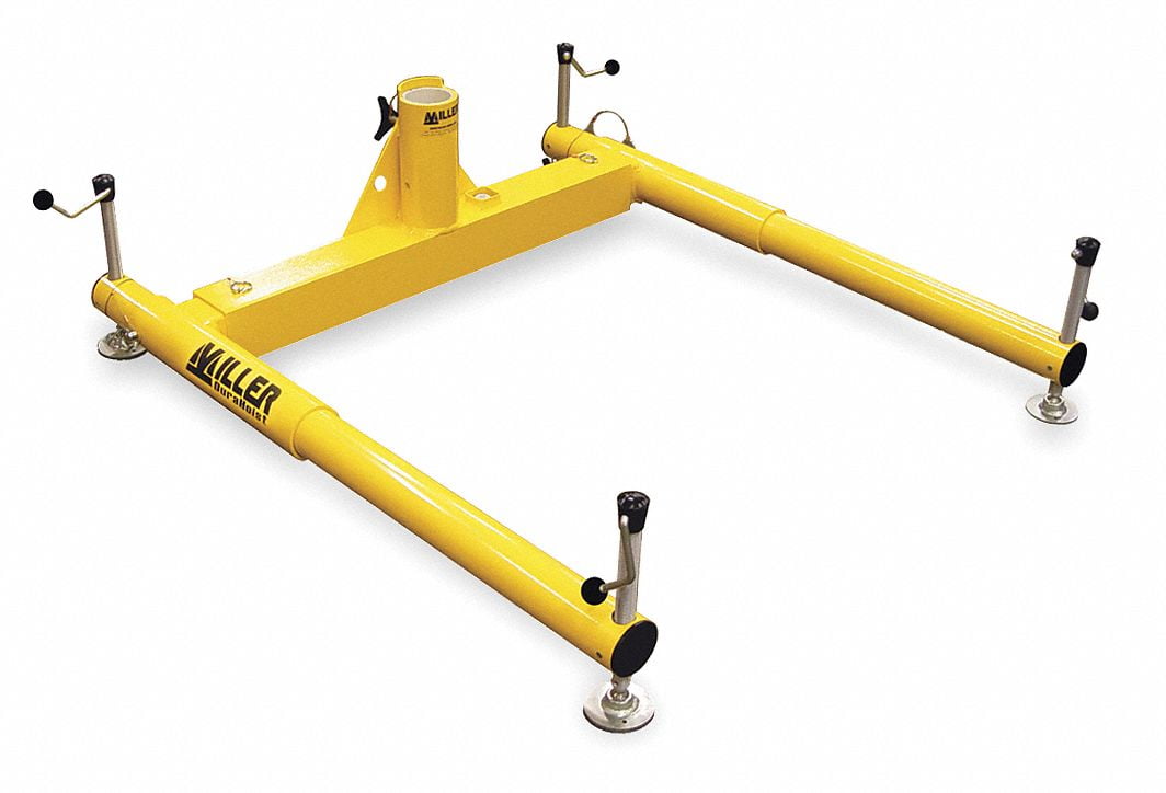Honeywell Miller Portable Davit Base,Yellow DH-4/ - Walmart.com