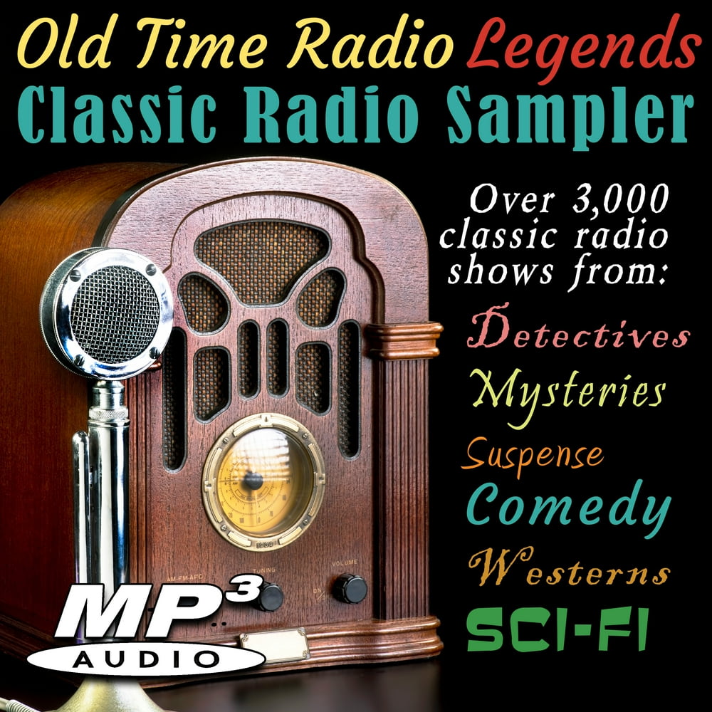 Old Time Radio Legends Classic Radio Sampler on USB Flash Drive over ...