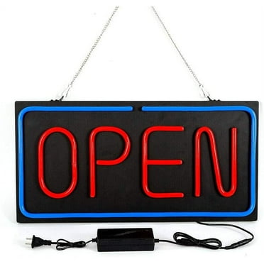 AGPtek LED OPEN Sign Electric Billboard Bright Advertising Board ...