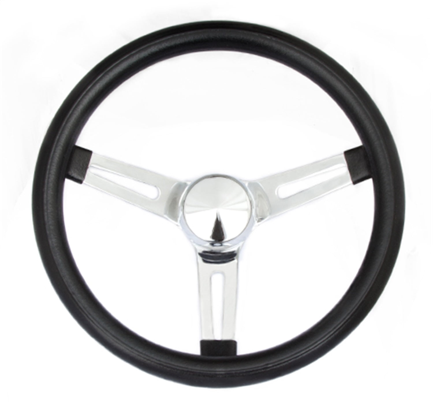 Grant 8546 Classic Series Chrome Slotted Wheel; 13.5 in. Diameter ...