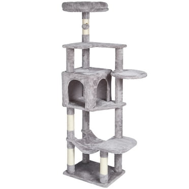 54 inch Cat Trees and Towers for Indoor Cats, Cat Condo Scratching Post ...
