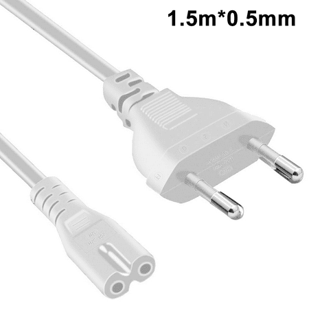 Power Cord Two-core Suffix AC Power Adapter Cable Is Suitable for ...