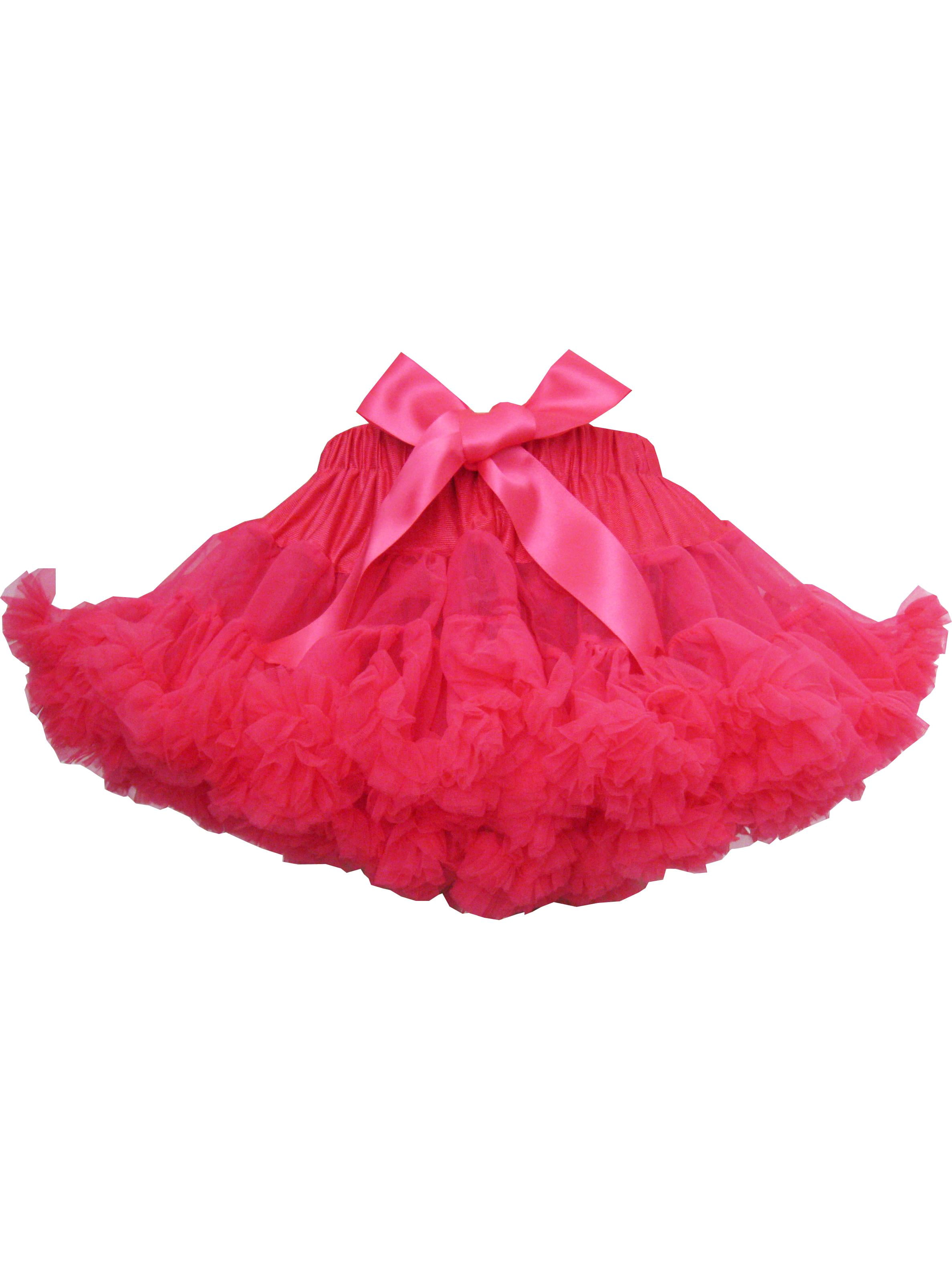Girls Dress Tutu Dancing Skirt Party Pageant Hot Pink Children Clothes ...