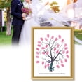 DIY Novel Custom Thumbprint Fingerprint Tree Birthday Wedding Party ...