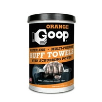 GOOP Orange Ruff Multi-Purpose Pre-Moistened Hand Cleaner Towels - 72 ...