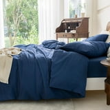 SORMAG Duvet Cover Set Soft Washed Microfiber Duvet Cover 2 Pieces Twin ...