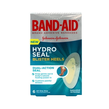Band-Aid Hydro Seal Blister Heels Gel Bandages (Pack of 16) - Walmart.com