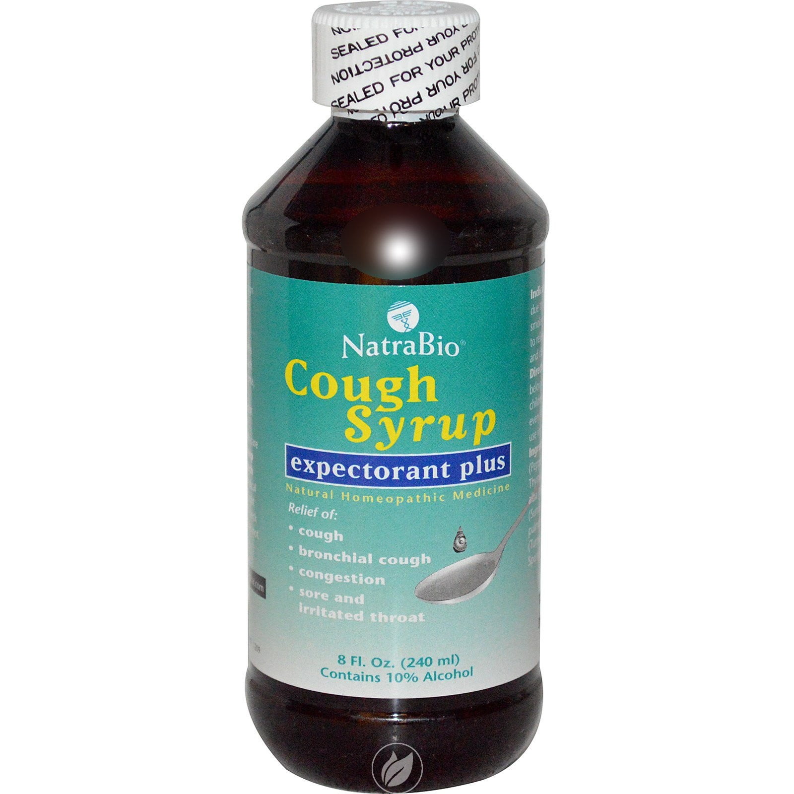 Adult Cough Syrup 8 Fl Oz By Natrabio Pack Of 2
