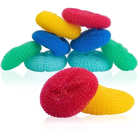 Lepai Scouring Pads Round Dishwashing Pads Scratch Resistant Plastic ...