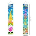 Easter Porch Sign Happy Easter Indoor Outdoor Wall Hanging Flag Banners ...