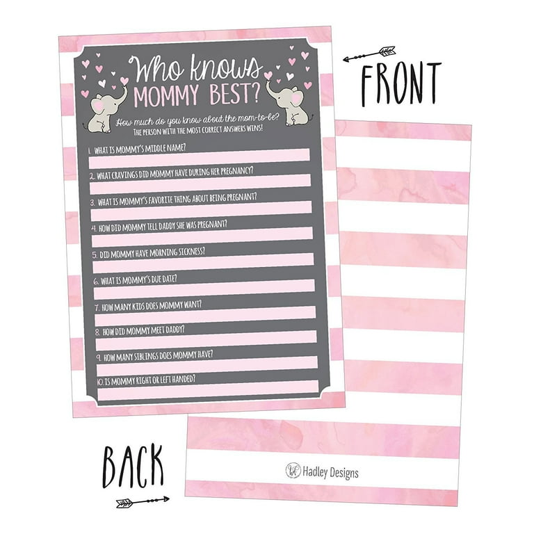 Favorite Things Game Ideas