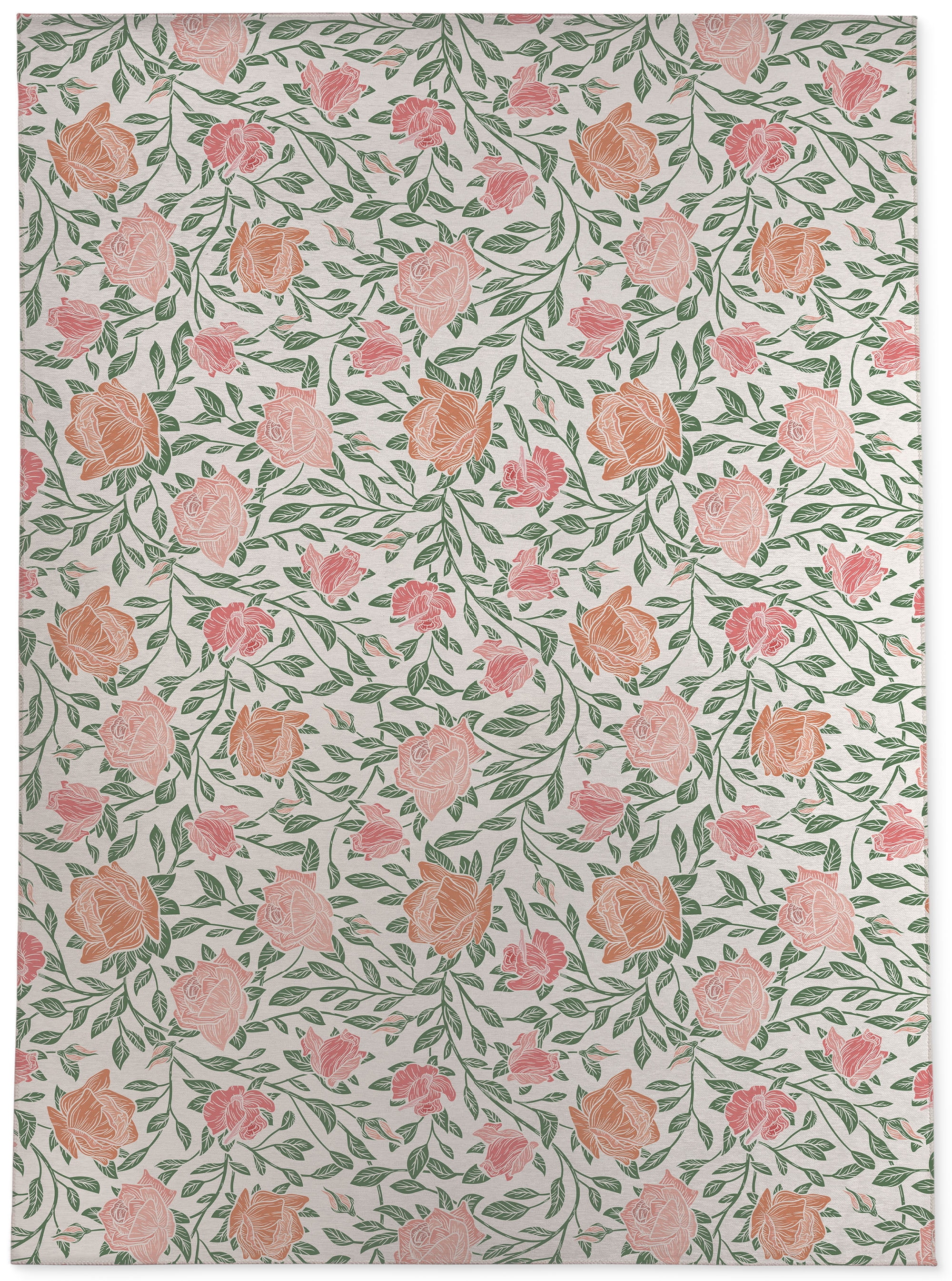 Zinnia Light Area Rug by Kavka Designs - Walmart.com