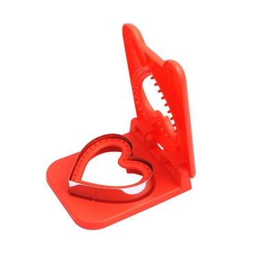 6PC Sandwich Cutter for Kids, Metal Cookie Cutters with Plastic Handle ...