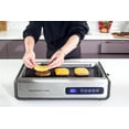 Indoor Smokeless Grill 1500W with Smart LED Touch Screen, Tempered ...
