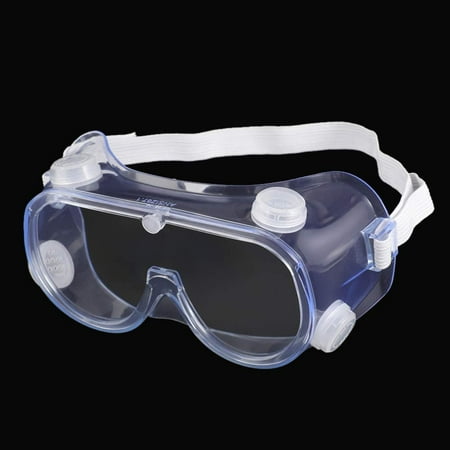 PC Vented Safety Glasses with Anti-Fog and Clear Scratch, Heavy Duty ...