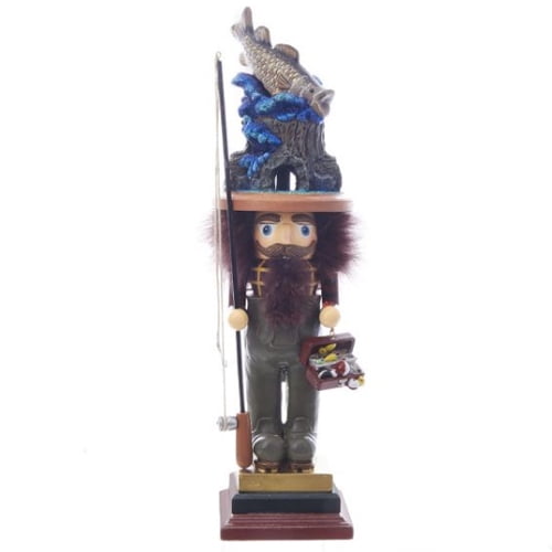 Kurt Adler 18-Inch Hollywood? Fisherman Nutcracker - Walmart.com